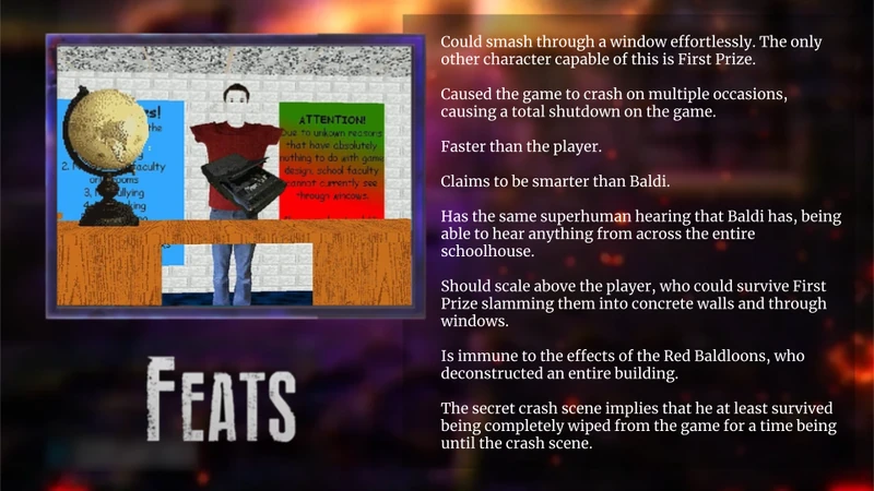 Null (Baldi's Basics) vs Specimen 9 | Death Battle Fanon Wiki | Fandom