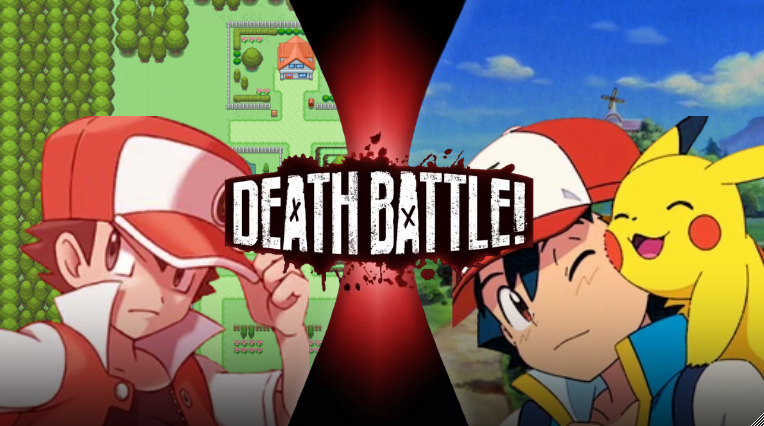 Red Pokemon Trainer Vs Ash