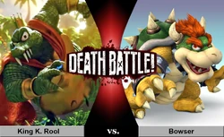 Bowser Vs King K Rool