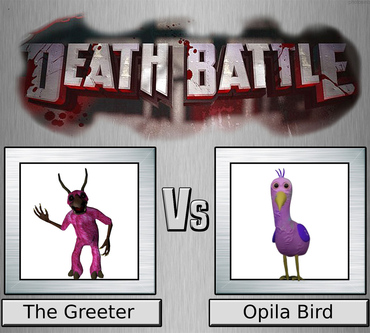 The Greeter Vs. Opila Bird | Death Battle Fanon Wiki | Fandom