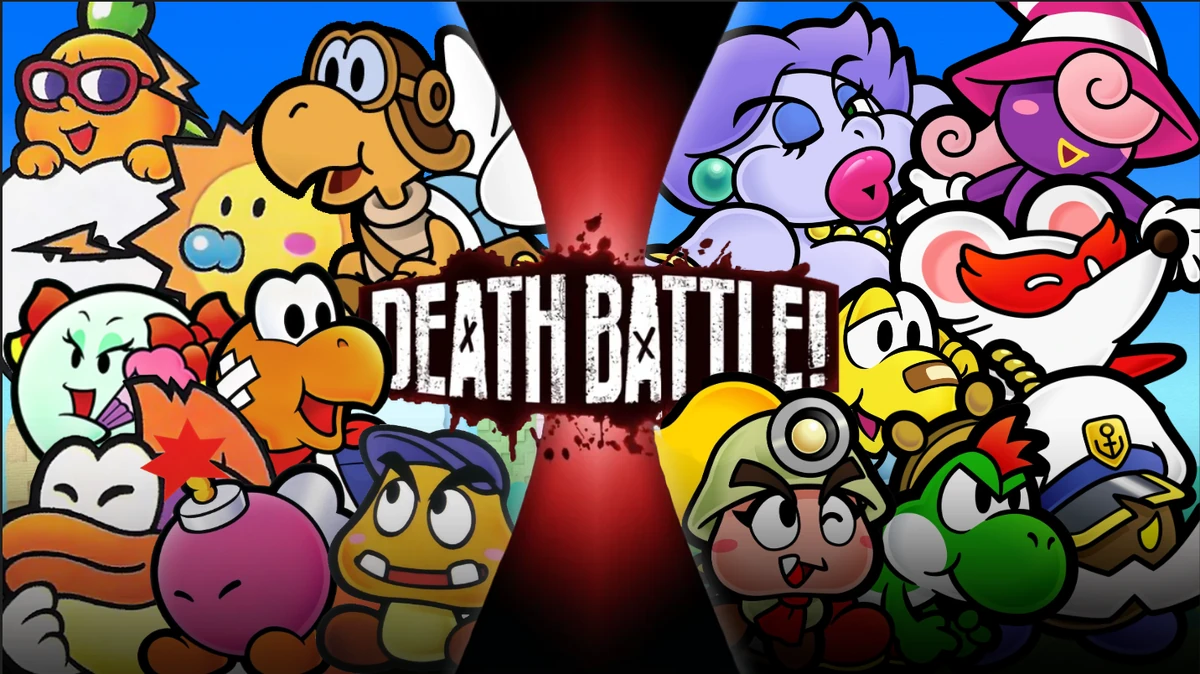 Paper Mario 64 Partners Vs. Thousand Year Door Partners | Death Battle ...