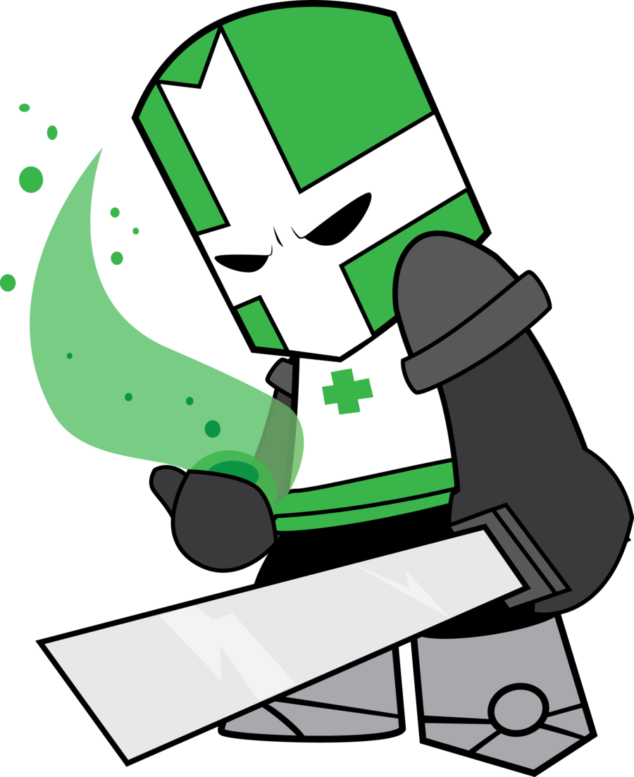 how to draw the green knight from castle crashers