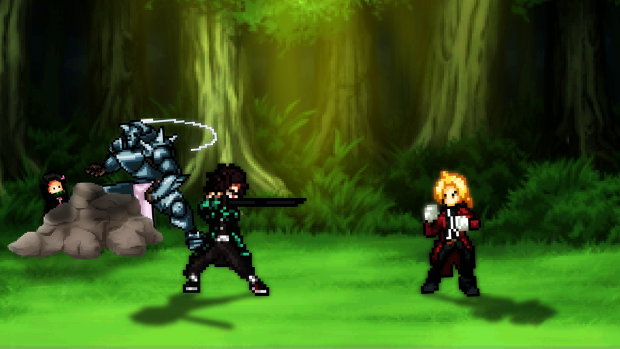 Tanjiro and Nezuko Kamado vs Edward and Alphonse Elric | Death Battle ... Tanjiro and Nezuko Kamado vs Edward and Alphonse Elric | Death Battle ...