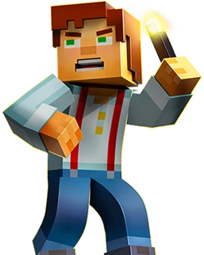 how to draw jesse minecraft story mode