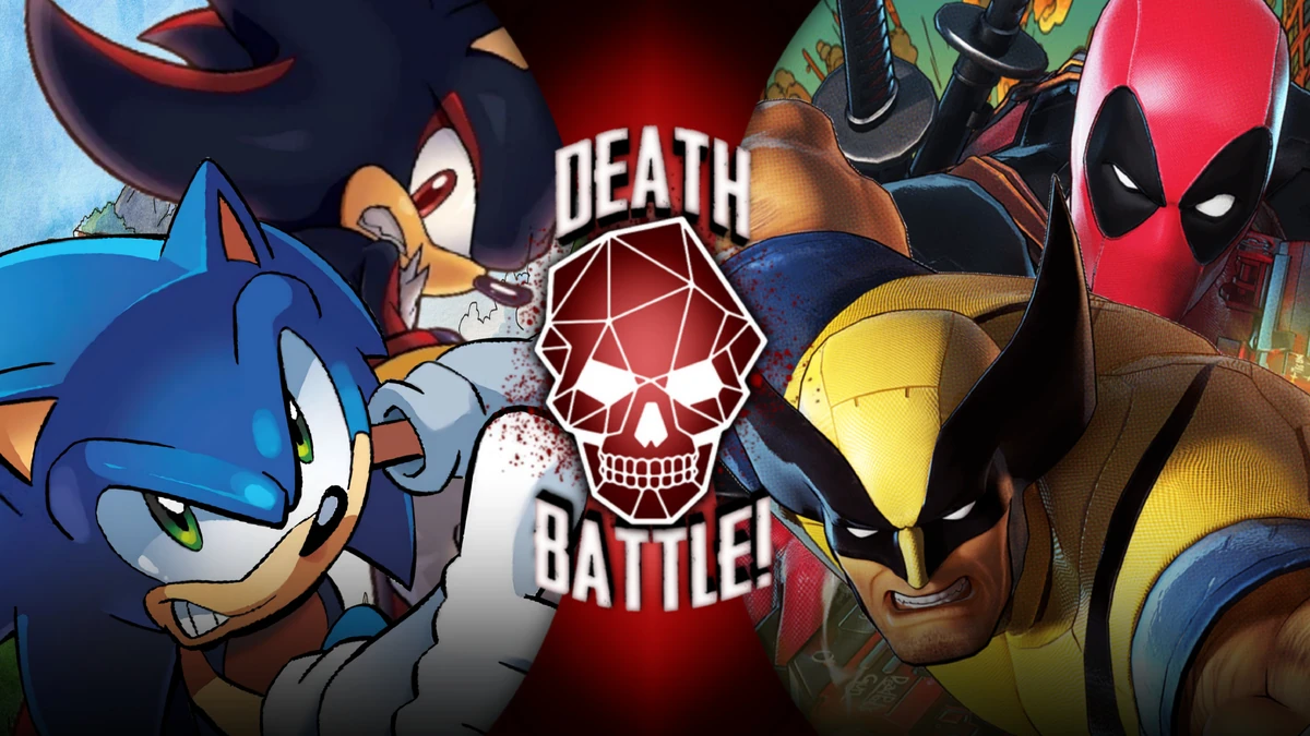 Sonic and Shadow vs Deadpool and Wolverine | Death Battle Fanon Wiki ...