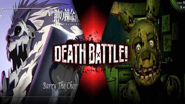 Barry the Chopper Vs Springtrap | Death Battle Fanon Wiki | Fandom