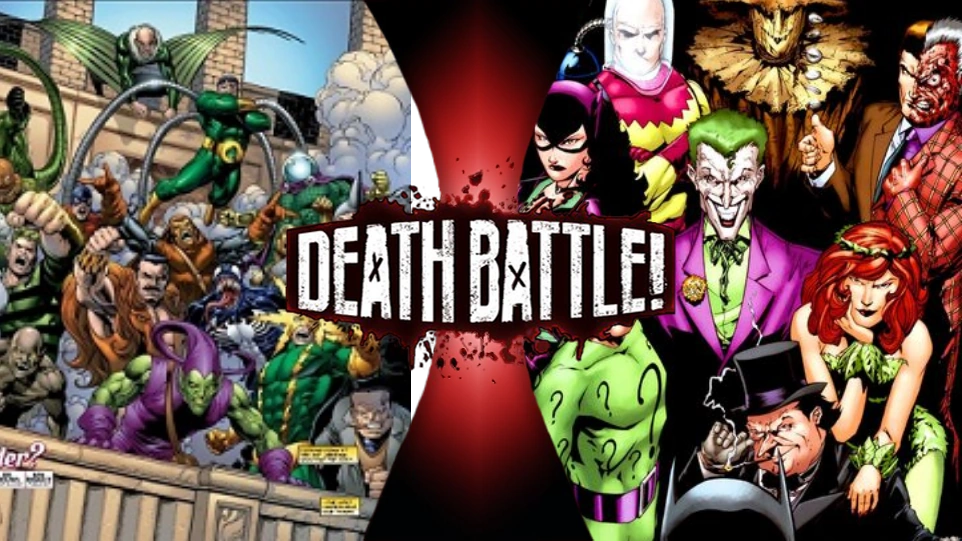 Batman Villains Vs Spider Man Villains