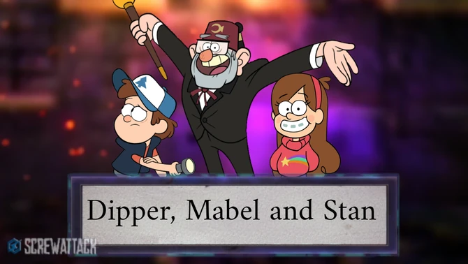 Dipper, Mabel and Stanley vs Okarun, Momo and Seiko | Death Battle ...