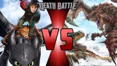 Hiccup and Toothless Vs Rathian and Rathalos | Death Battle Fanon Wiki ...