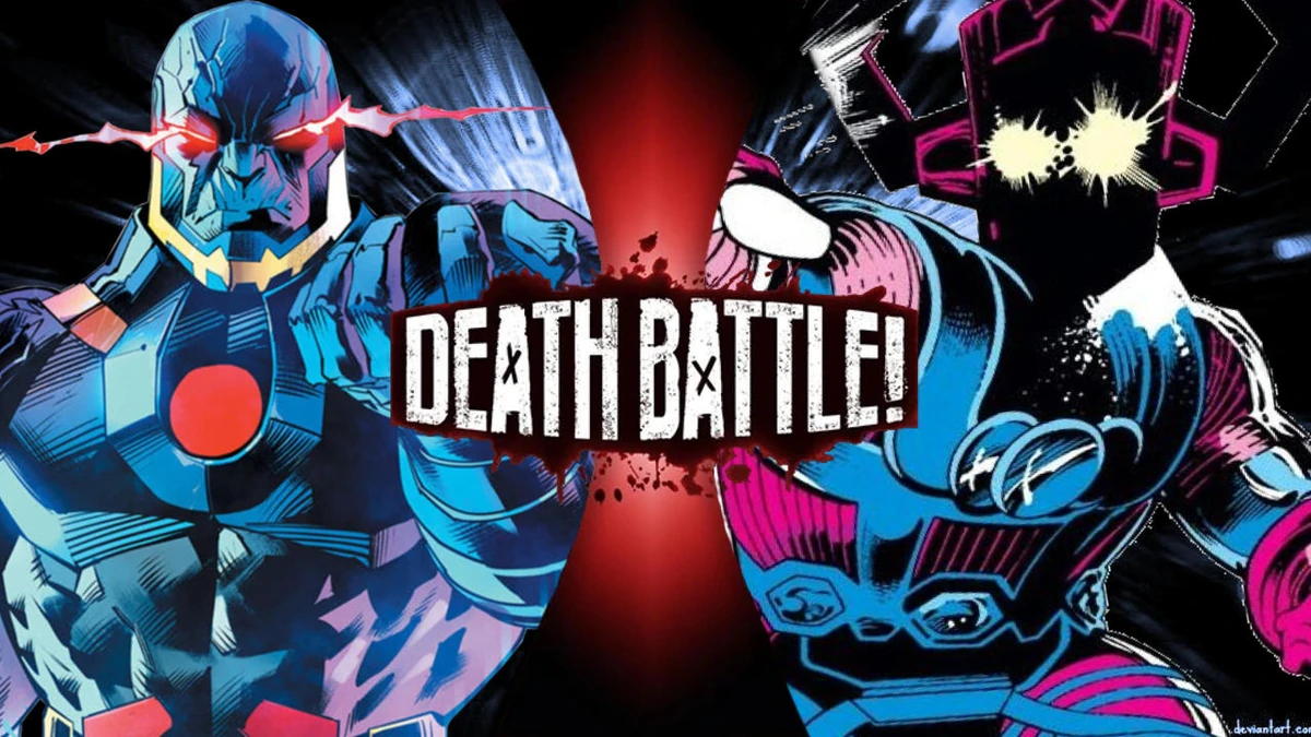 Darkseid Galactus Fights