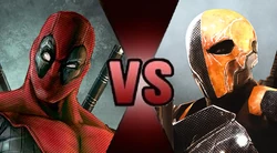 Tapet Deadpool Vs Deathstroke