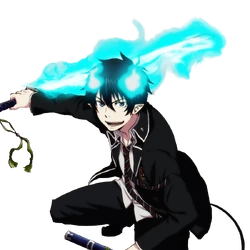 blue exorcist coloring pages