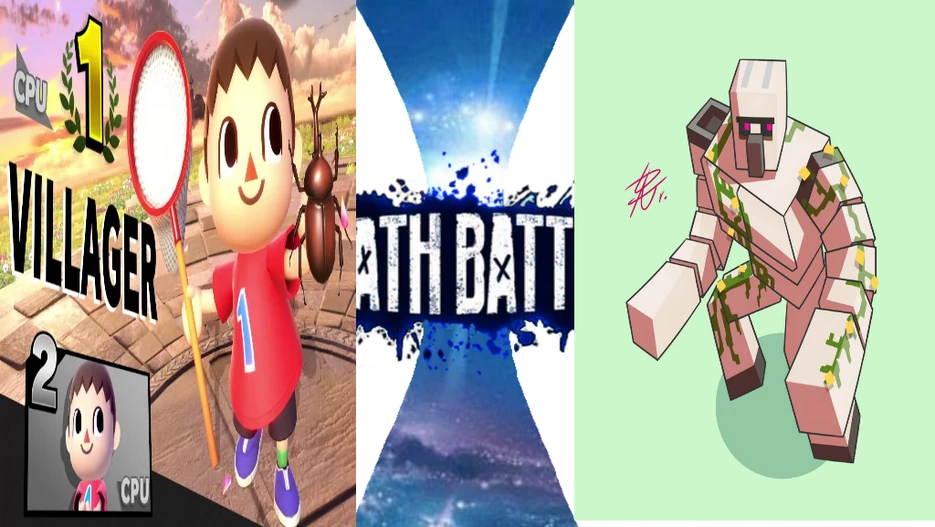 Villager vs Iron Golem (animal crossing vs minecraft) | Death Battle ...