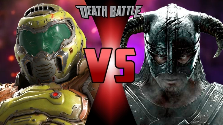Doom Slayer vs The Dragonborn | Death Battle Fanon Wiki | Fandom