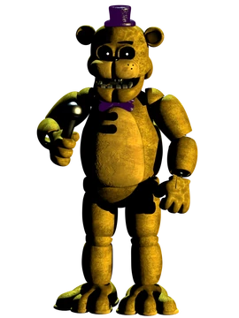 how to draw fred bear from five nights at freddys