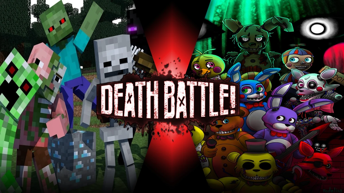 The Minecraft Mobs VS The Animatronics | Death Battle Fanon Wiki | Fandom