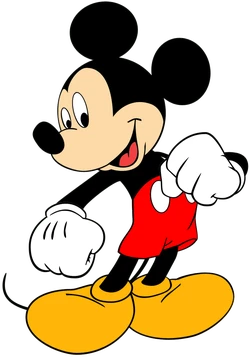 Mickeymouse Stick Figure Clipart