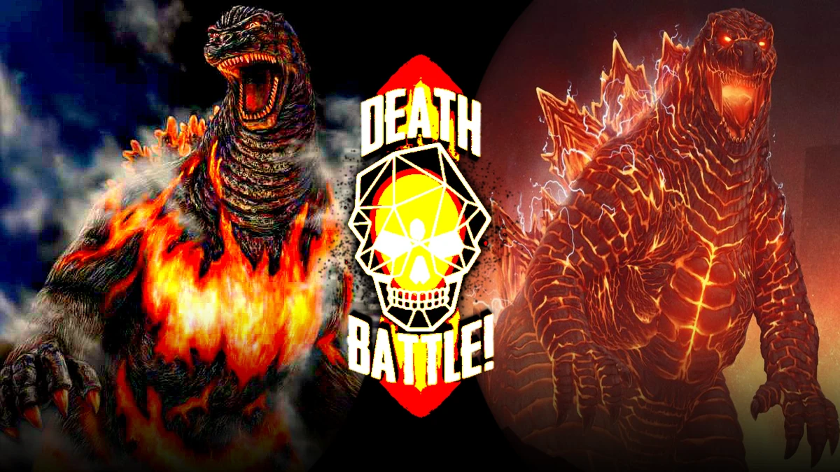 godzilla lutando com fire red