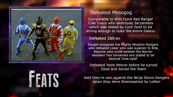 Power Rangers Dino Thunder vs Power Rangers (2017) | Death Battle Fanon ...