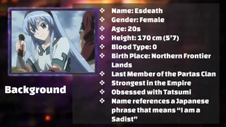 Cú Alter vs Esdeath | Death Battle Fanon Wiki | Fandom