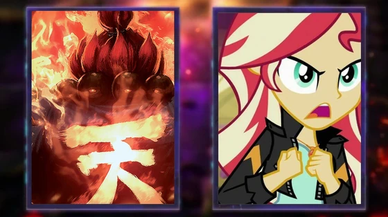 Akuma vs Sunset Shimmer | Death Battle Fanon Wiki | Fandom