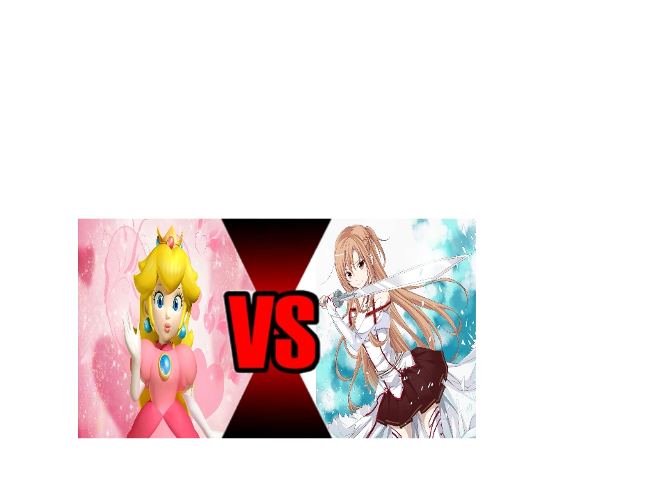 Princess Peach vs. Asuna Yuuki | Death Battle Fanon Wiki | Fandom