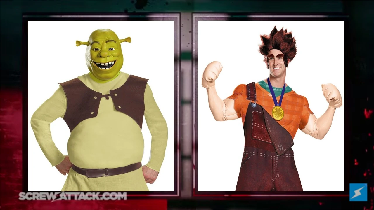 Wreck It Ralph Vs Shrek