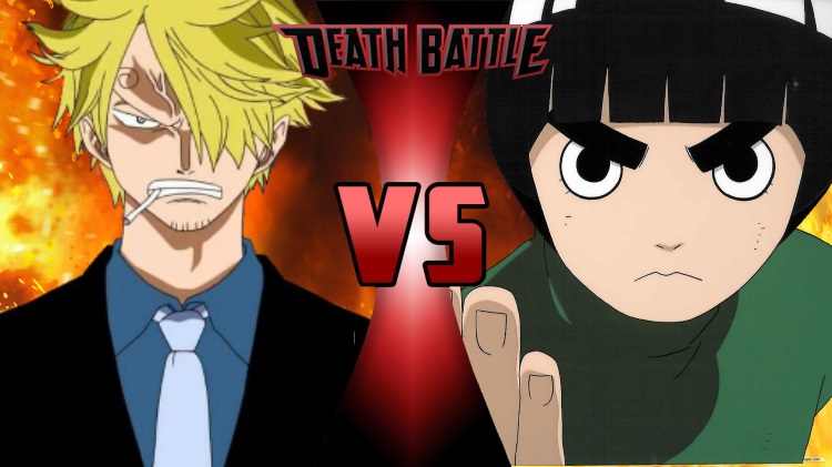 Rock Lee Vs Sanji Death Battle Fanon Wiki Fandom