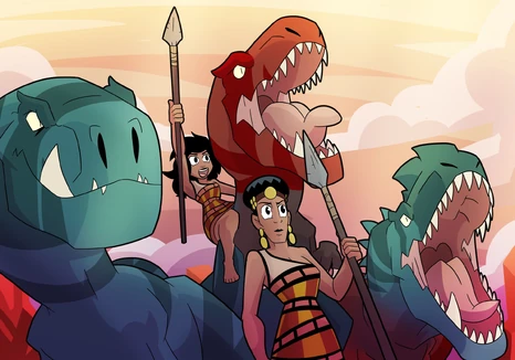 Moon Girl and Devil Dinosaur vs Spear and Fang | Death Battle Fanon Wiki | Fandom