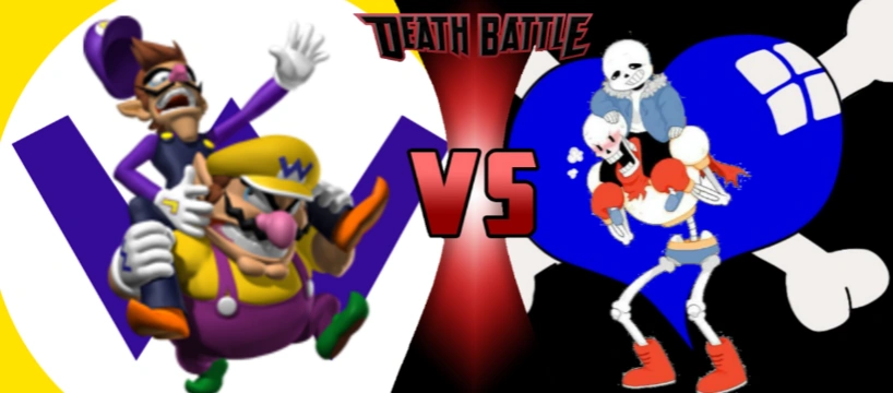 Sans and Papyrus VS Wario and Waluigi | Death Battle Fanon Wiki | Fandom