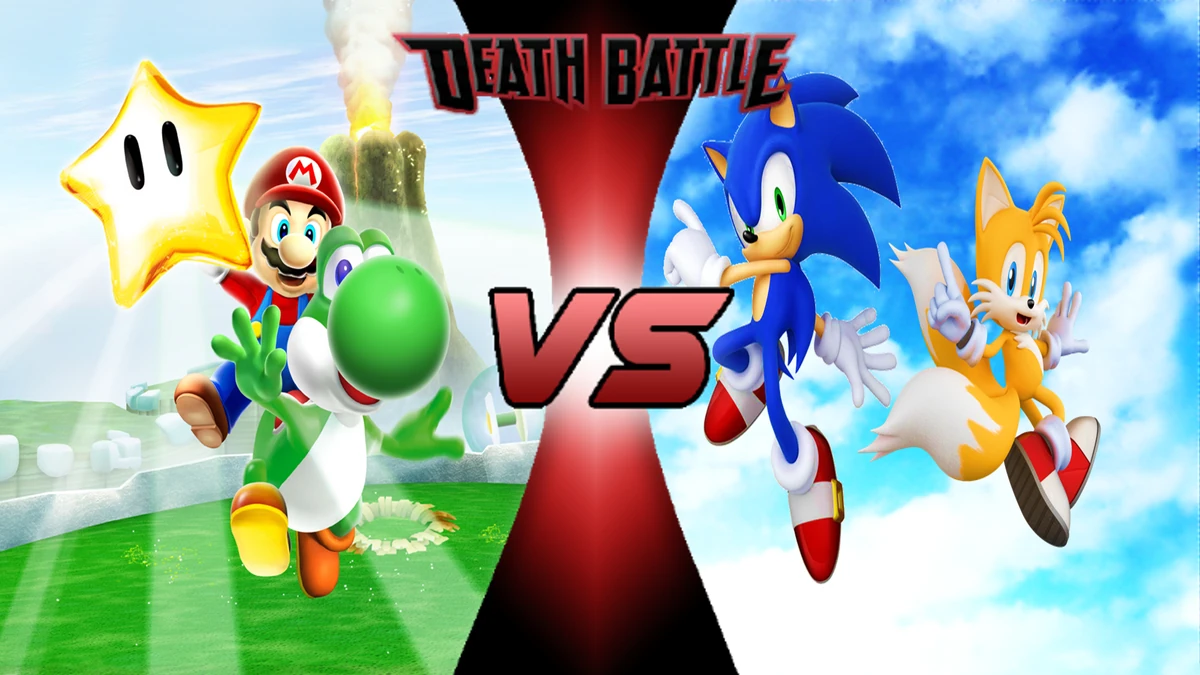 Mario and Yoshi vs Sonic and Tails | Death Battle Fanon Wiki | Fandom