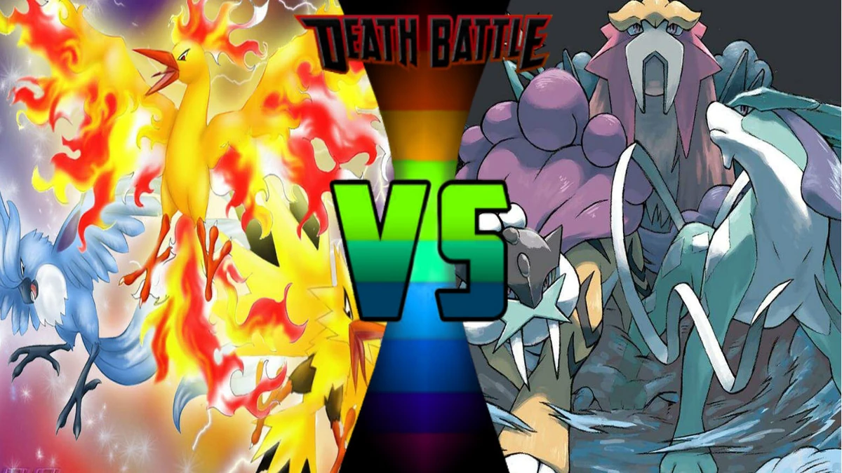 Articuno, Zapdos & Moltres vs. Raikou, Entei & Suicune | Death Battle Fanon Wiki | Fandom