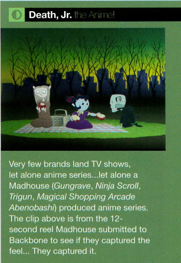 Cartoon | Death Jr. Wiki | Fandom