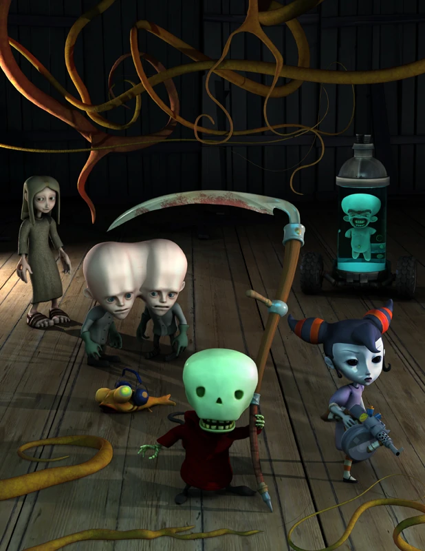 Characters | Death Jr. Wiki | Fandom