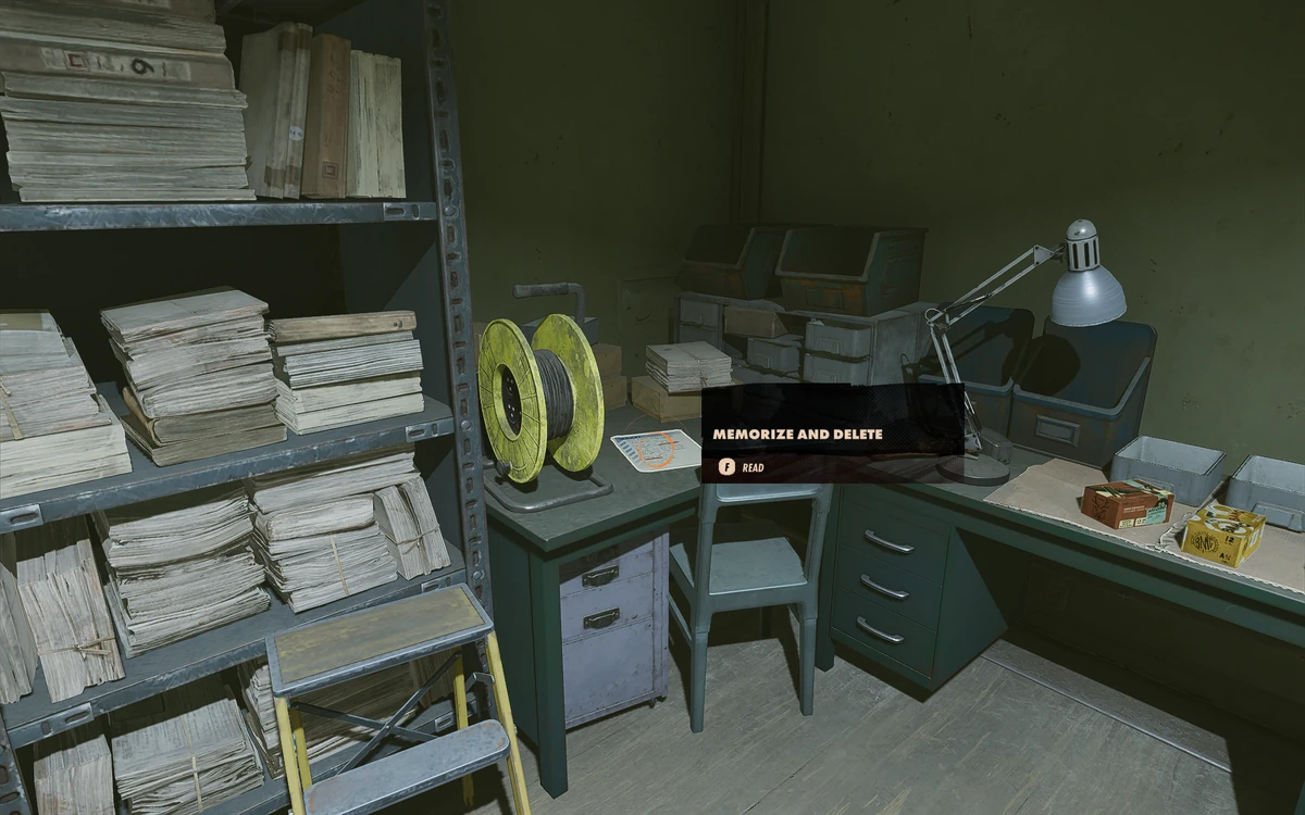 MEMORIZE AND DELETE | Deathloop Wiki | Fandom