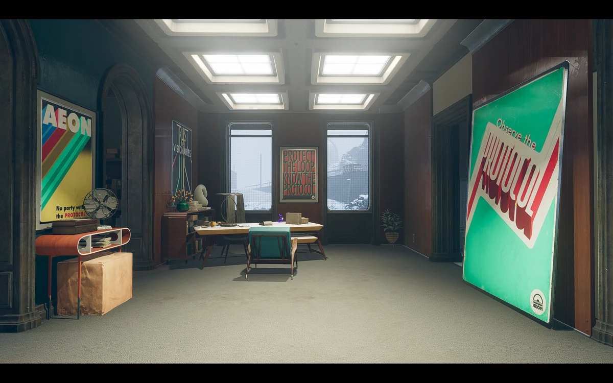 AEON Archival Office | Deathloop Wiki | Fandom