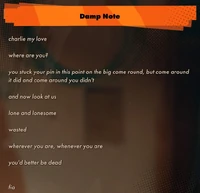 Damp Note | Deathloop Wiki | Fandom