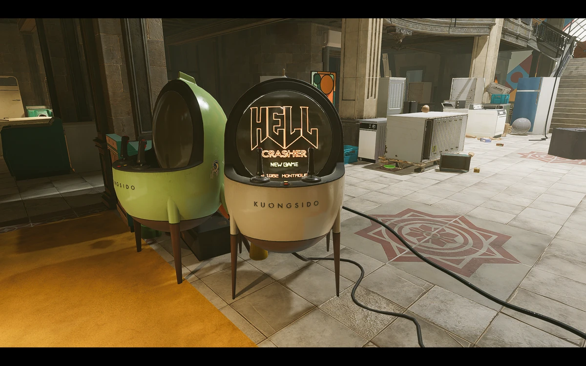 Arcade Cabinet | Deathloop Wiki | Fandom