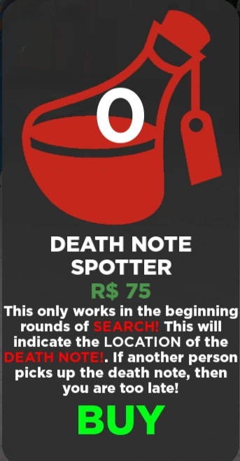 Perks | DeathNote Roblox Wiki | Fandom