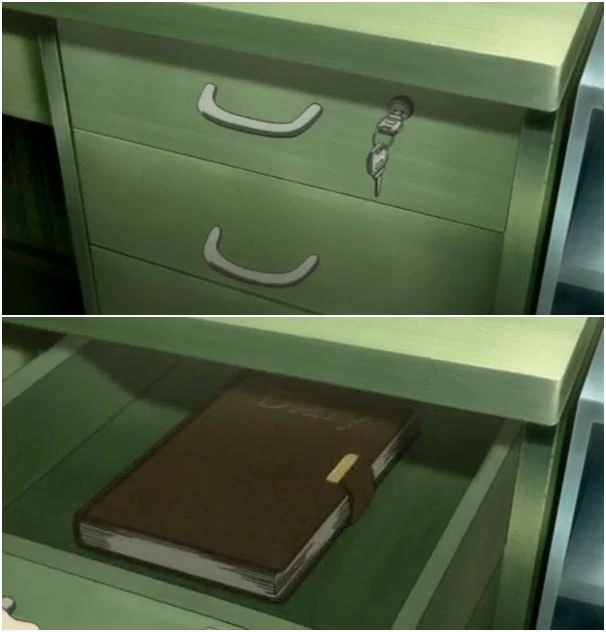 Light's drawer trap | Death Note Wiki | Fandom