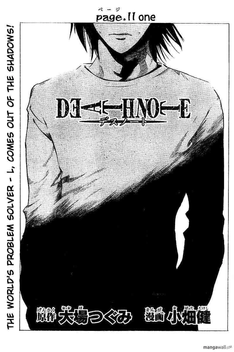 Jeden (Rozdział) | Death Note Wiki | Fandom