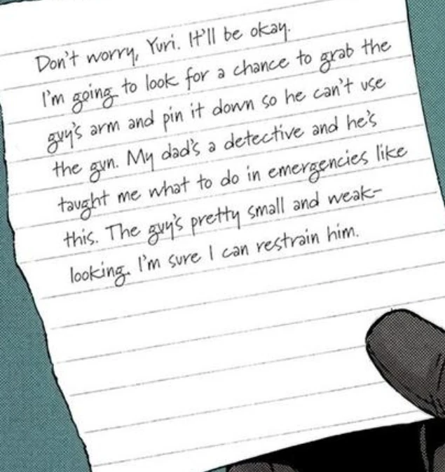Light's note to Yuri | Death Note Wiki | Fandom