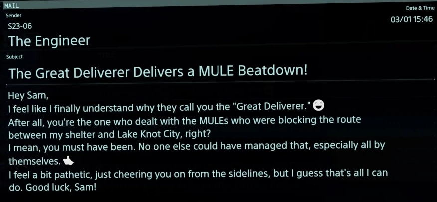 The Great Deliverer Delivers a MULE Beatdown! | Death Stranding Wiki ...