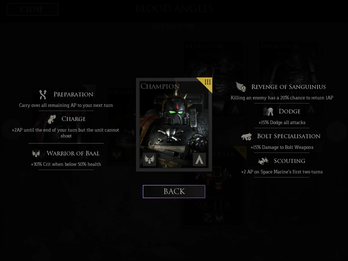 Blood Angels: Devastator Champion | Deathwatch Tyranid Invasion Wikia ...