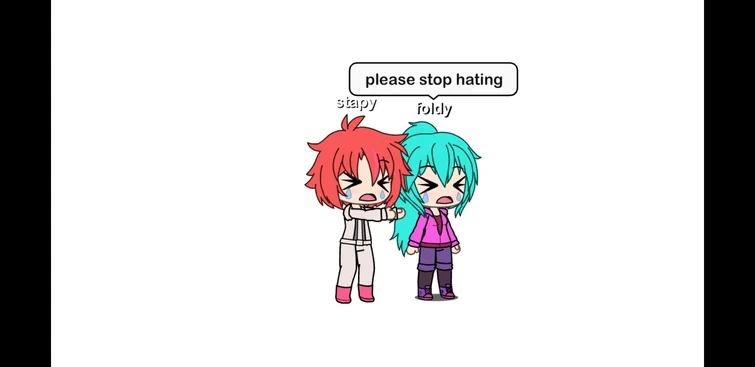 Stapy and foldy crying | Fandom