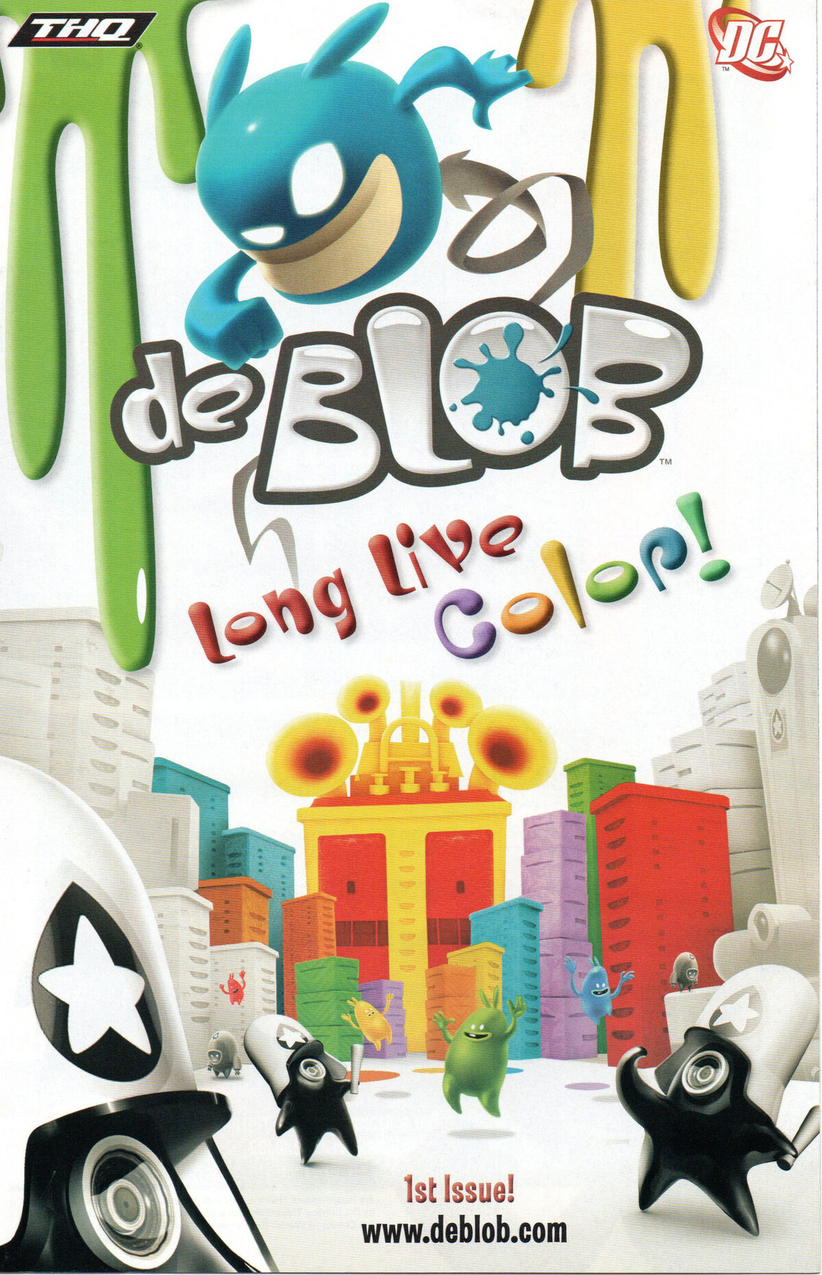 De Blob: Long Live Color (Comic) | De Blob Wiki | Fandom