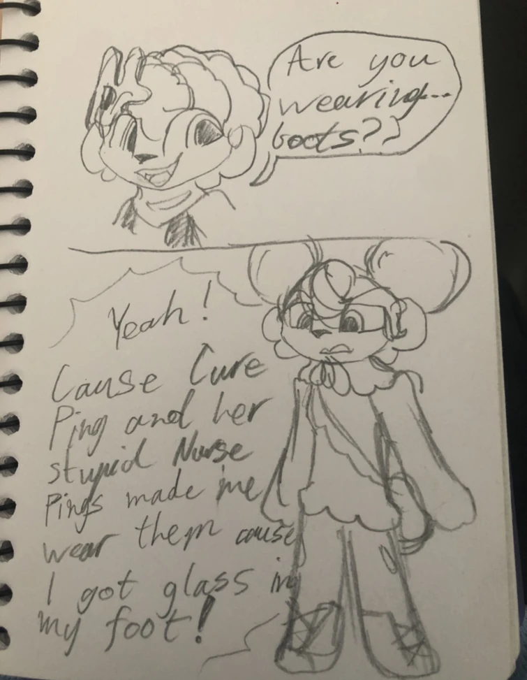 I noticed that Puff Ping doesn’t have shoes- | Fandom