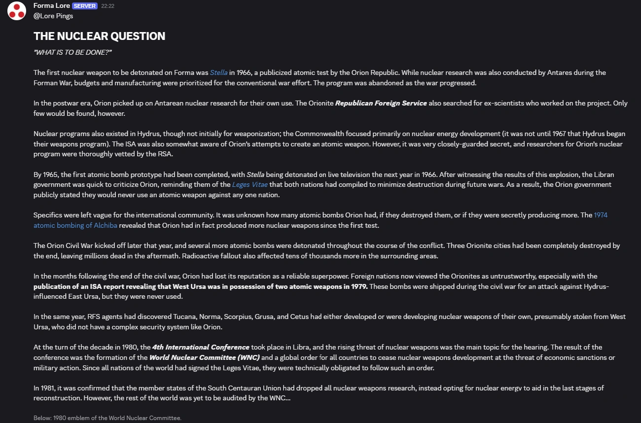 New lore drop | Fandom