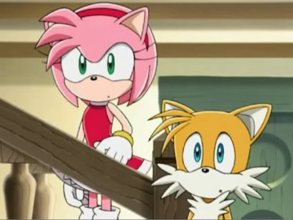 Tails and Amy in Sonic X | Fandom