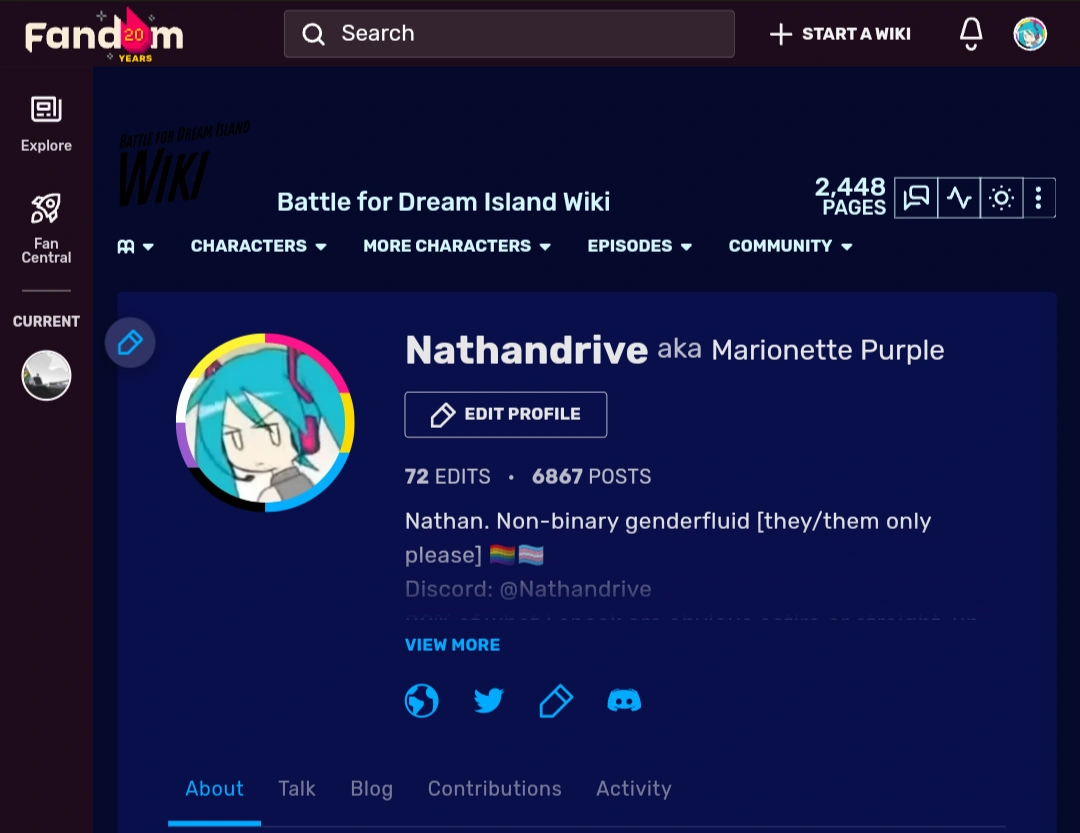 got the new Fandom layout | Fandom